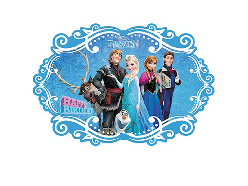 بنر تم تولد السا و آنا|تم تولد دخترانه فروزن – هادیشا